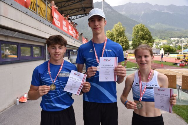 Sensationelle Ergebnisse bei den Österreichischen U18 Meisterschaften ...